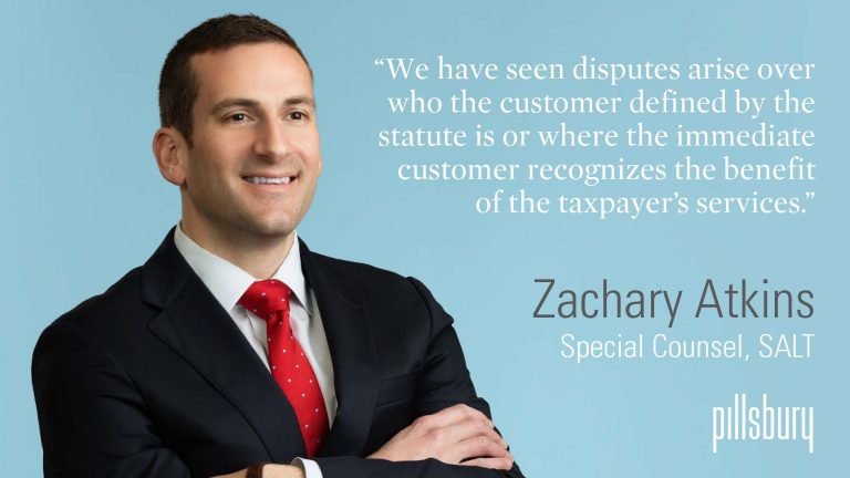 Pillsbury SALT Attorney Zachary Atkins Comments on Look-Through ...